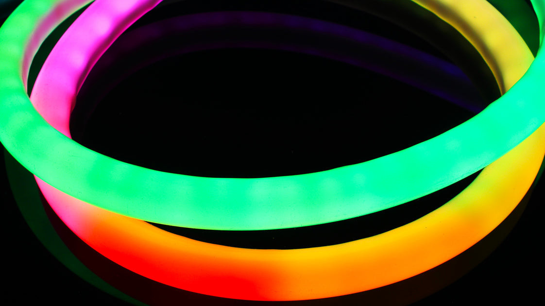 Minleon Rgb Round Neon Pixel Tube Minleon Programmable Decorative Rgb Pixel Lighting