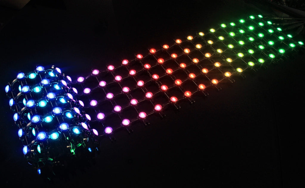 Minleon RGB D20 Pixel Mesh Screen – Minleon Programmable Decorative RGB ...