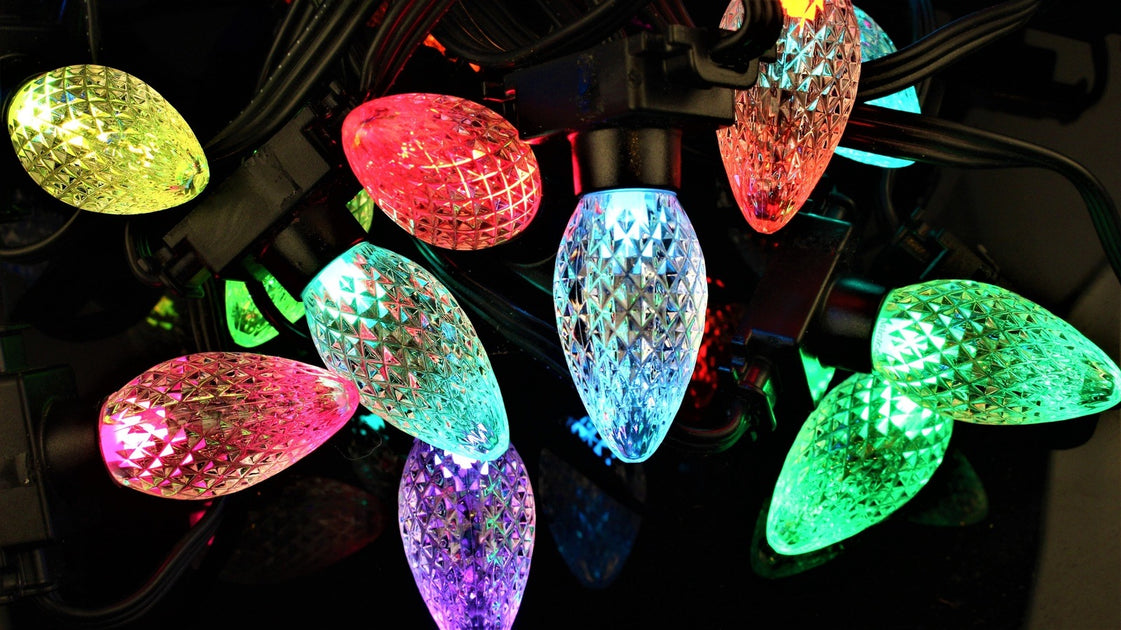 Minleon Decorative RGB C7 Faceted Pixel Light String – Minleon ...