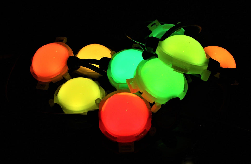 Minleon RGB Pixel Dome Light – Minleon Programmable Decorative RGB ...